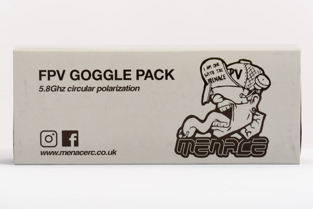 FPV Goggle Antenna Pack 5.8Ghz Polarised - Menace RC